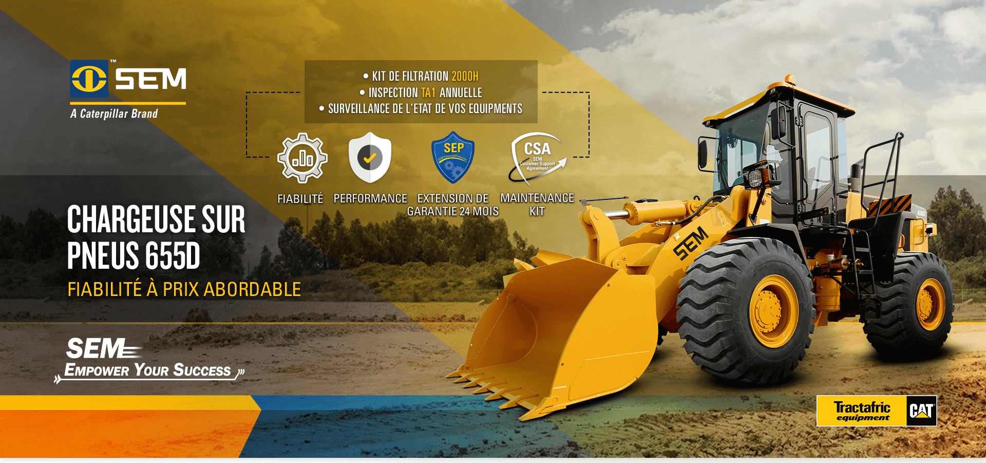 Tractafric Equipment - SEM 655D